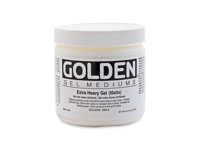 Golden高登Extra Heavy Gel Matte壓克力消光特厚塗凝膠(237ml 3090-5/946ml 3090-7/3.78L ...