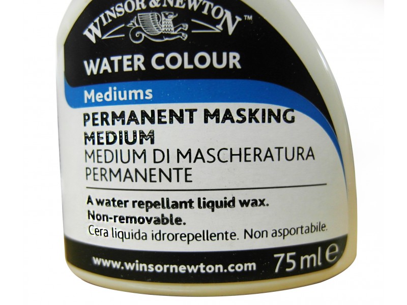 溫莎牛頓Permanent Masking Medium永久水彩留白膠(75ml)